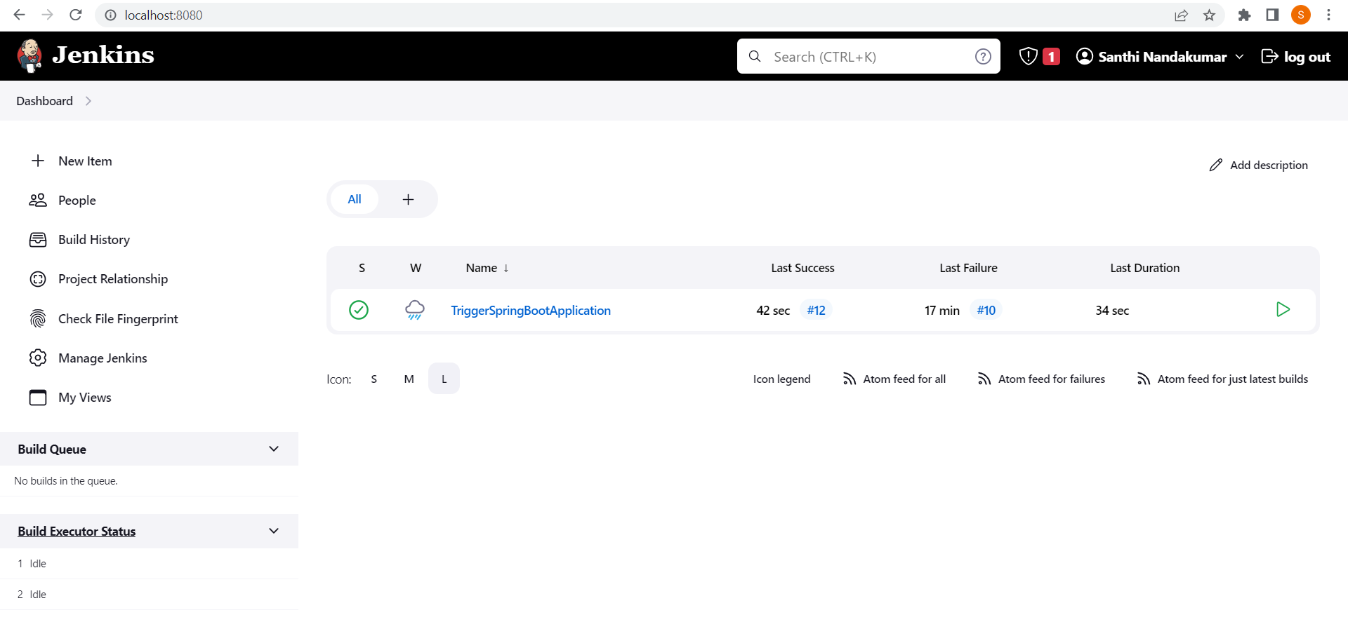 Triggering Build Automatically through Jenkins Job - Santhi's Blog Triggering Build Automatically through Jenkins Job - Santhi's Blog